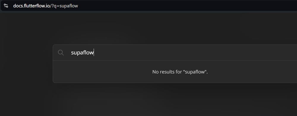 where is the documentation regarding SupaFlow?
