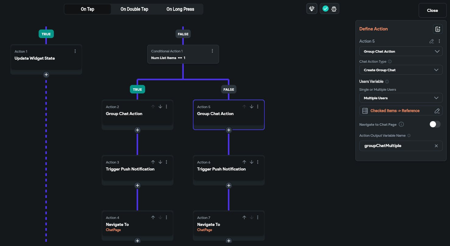 Can't create 1:1 chat