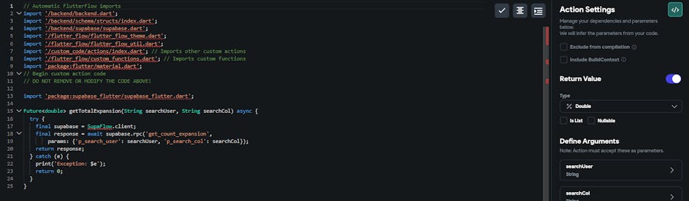 Action output doesn't refresh