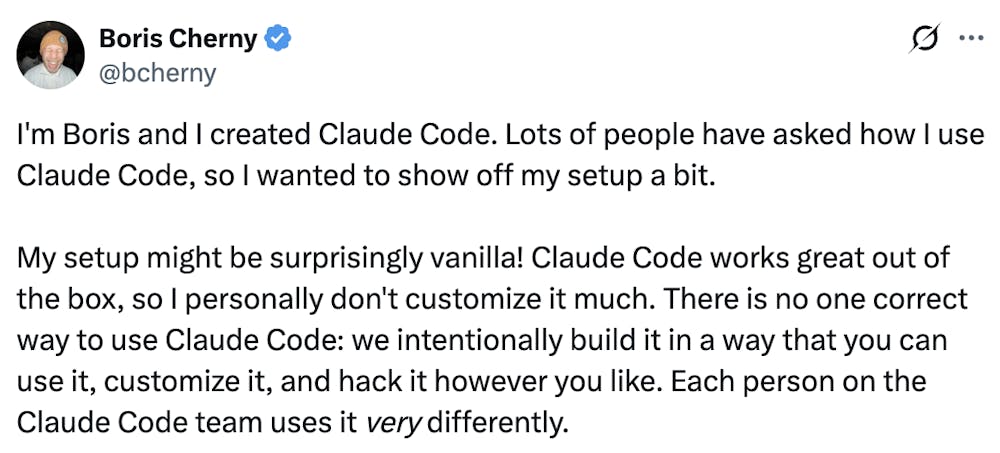 클로드 창시자가 말하는 “Claude Code 실전 사용법” 13가지
