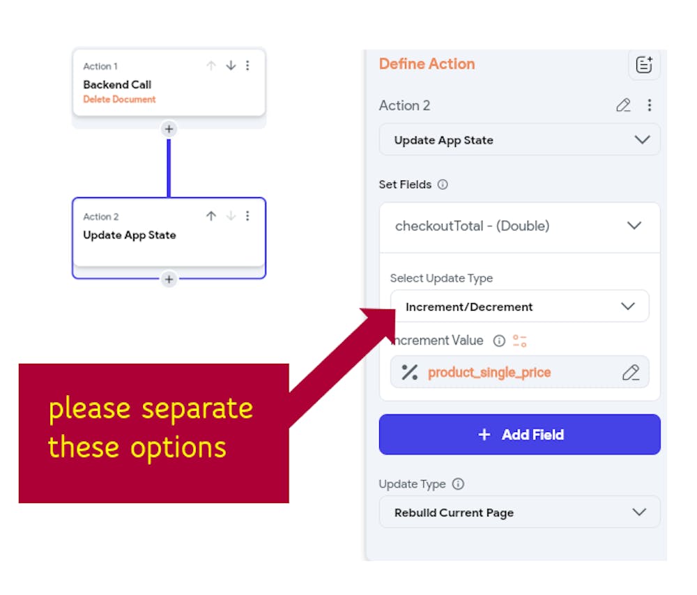 Increment/Decrement Functionality for a Global or Local Variable