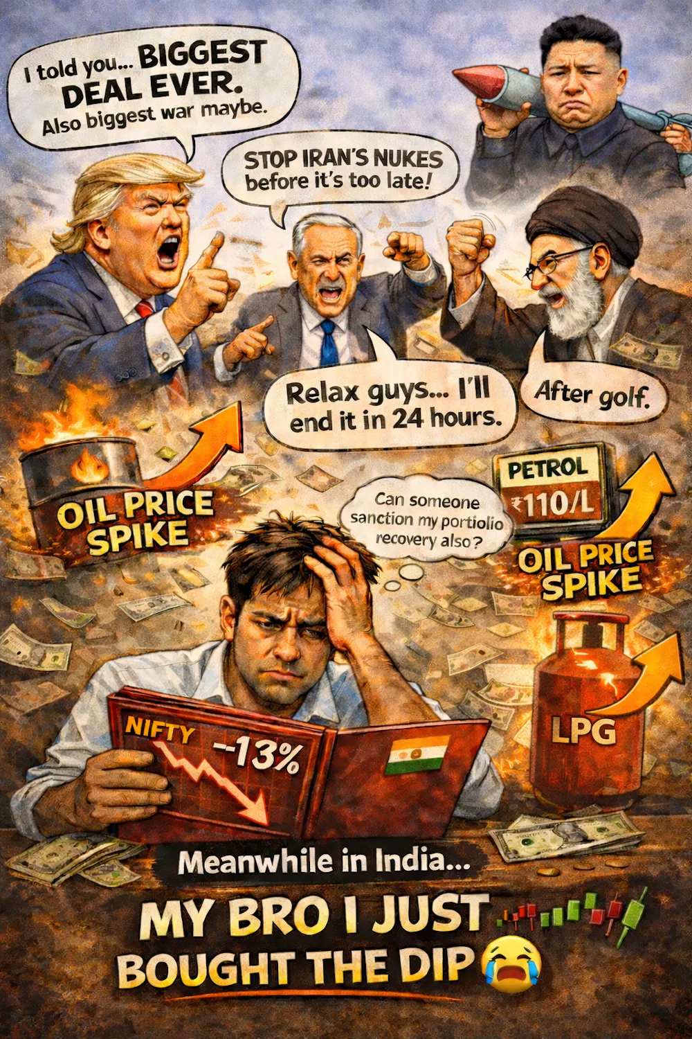 "Unki ladai, mera nuksan. This is not fair yaar