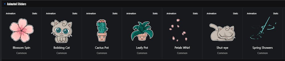 [Steam] (Other) Steam Spring Sale 2024 - 7 Animated Stickers [Free]