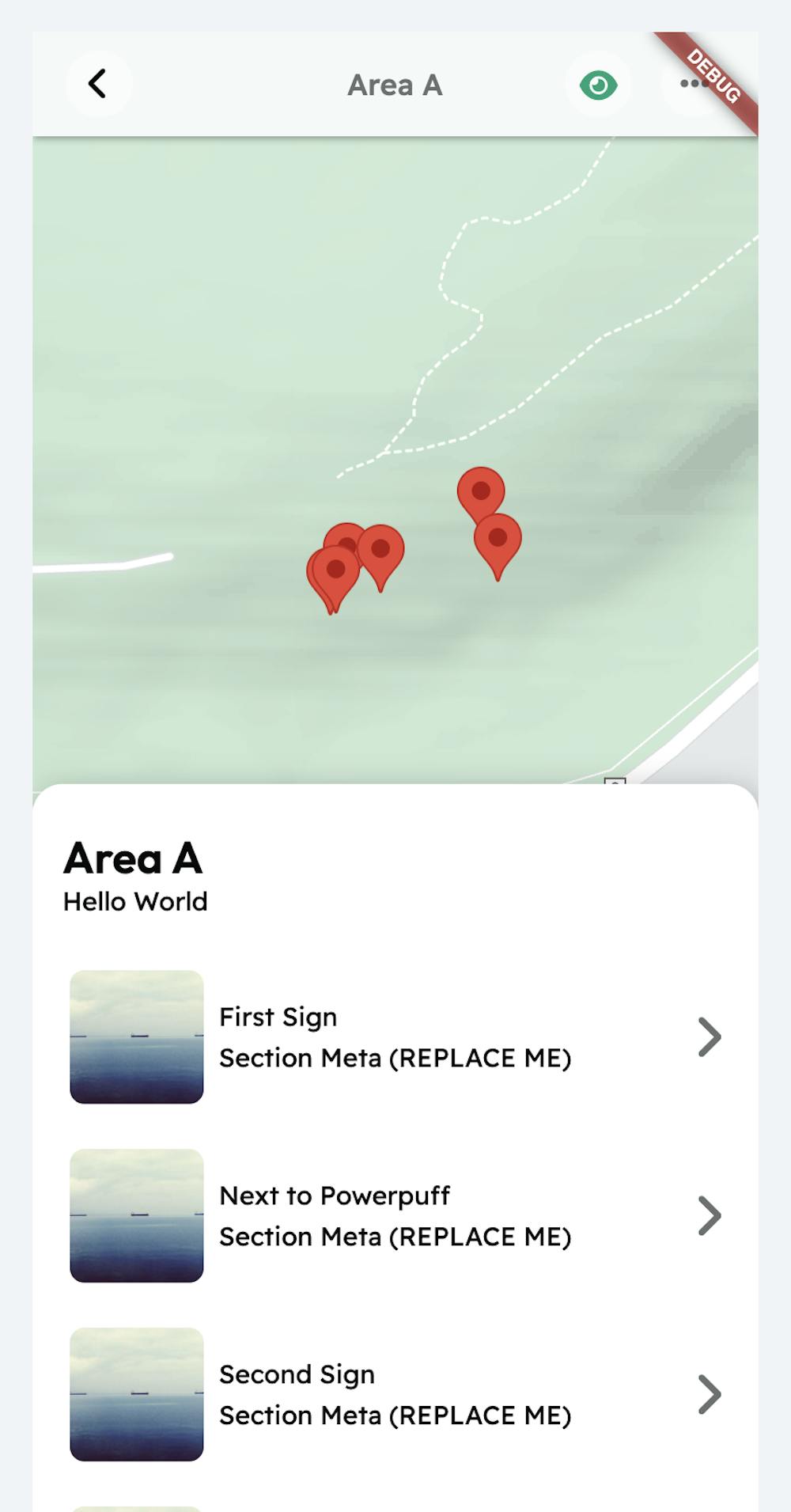 Keep bottom stack layer from scrolling