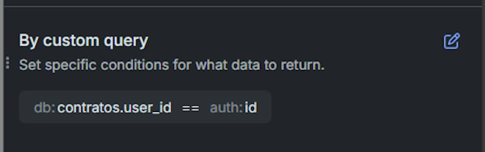 how can i restrict the API results so that an authenticated user only sees the records linked to ...