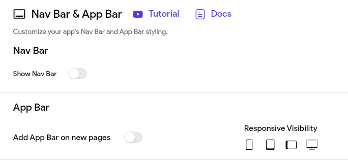 Strange issue related to the built-in Nav Bar system