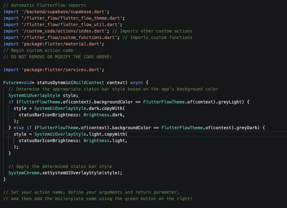 How I Can Implement Dynamic Status Bar Color Based On The Fftheme