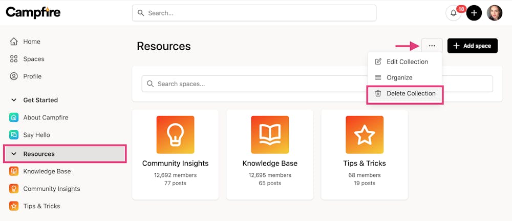 How to create, edit, hide, and delete Collections