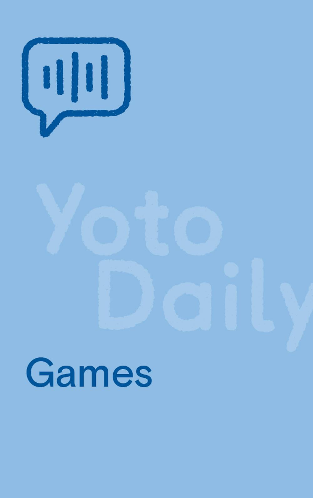 Yoto Daily Games