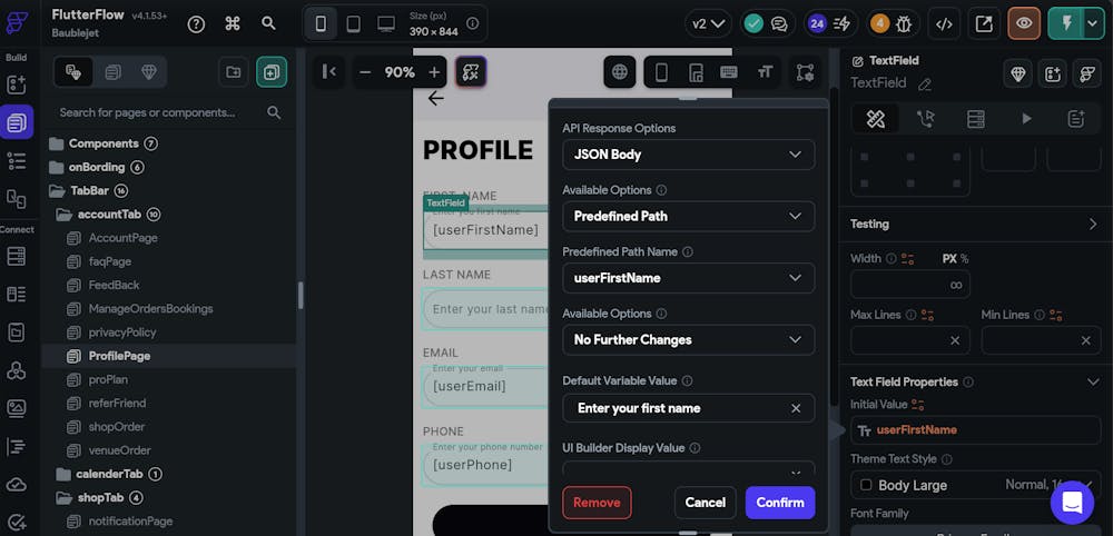 Handling Null Values in TextField Initial Value in FlutterFlow Handling Null Values in TextField Initial Value in FlutterFlow