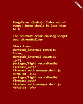 RangeError after recent FlutterFlow update