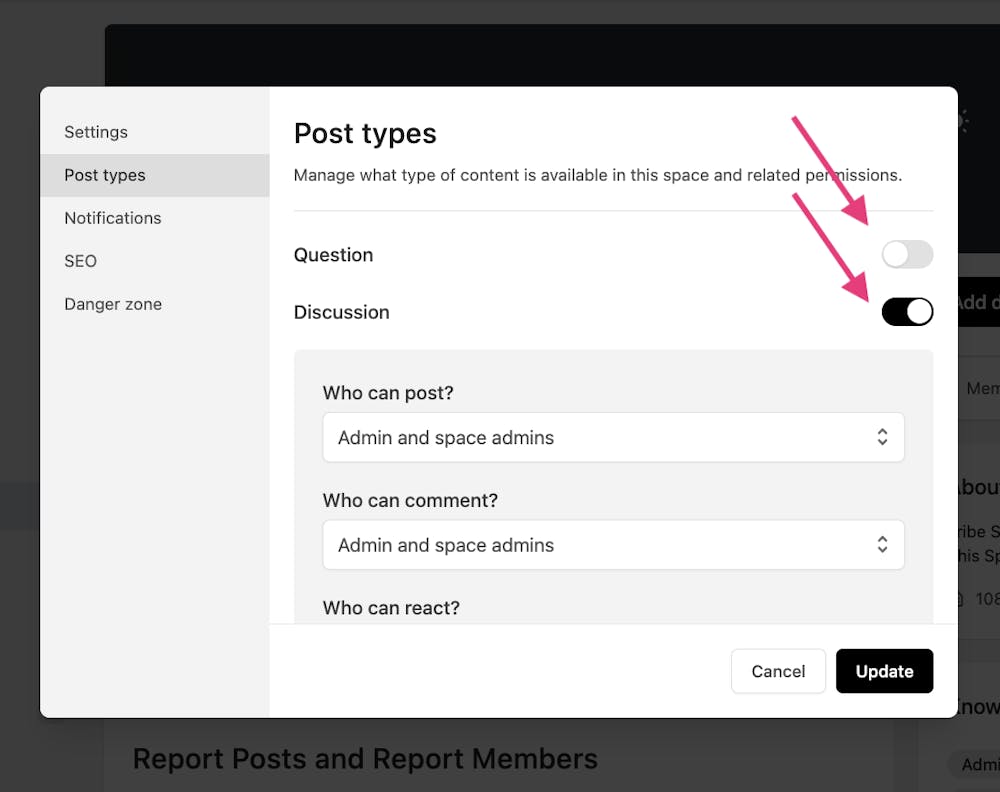 What are the default Post Types?