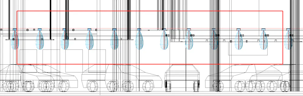 The issue with the height of EVO lighting fixtures