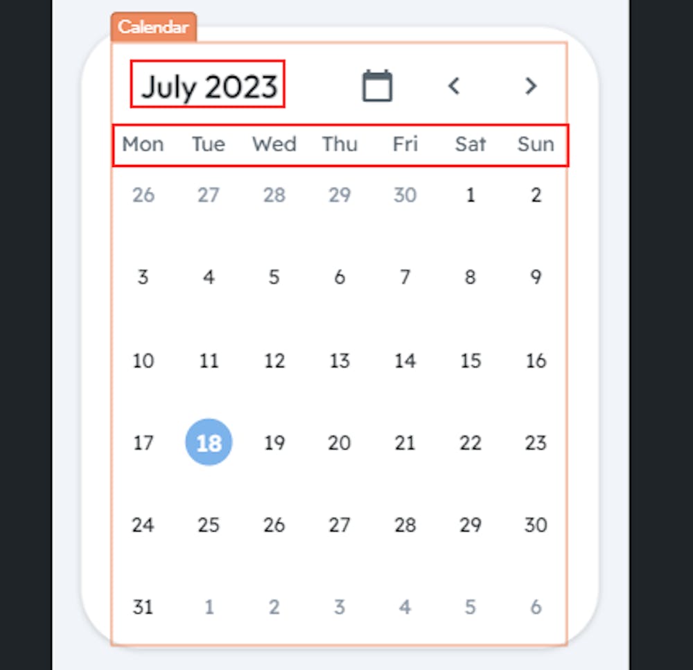 Translate Calendar