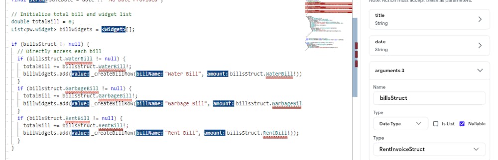 datatypes and custom code