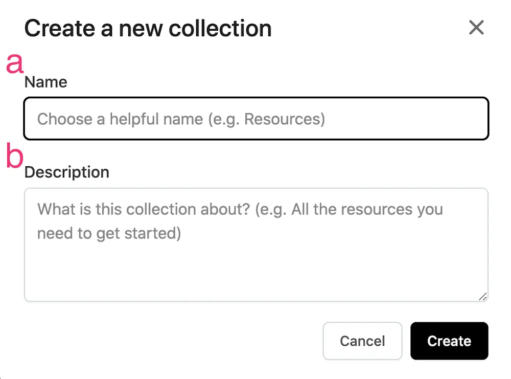 How to create, edit, hide, and delete Collections