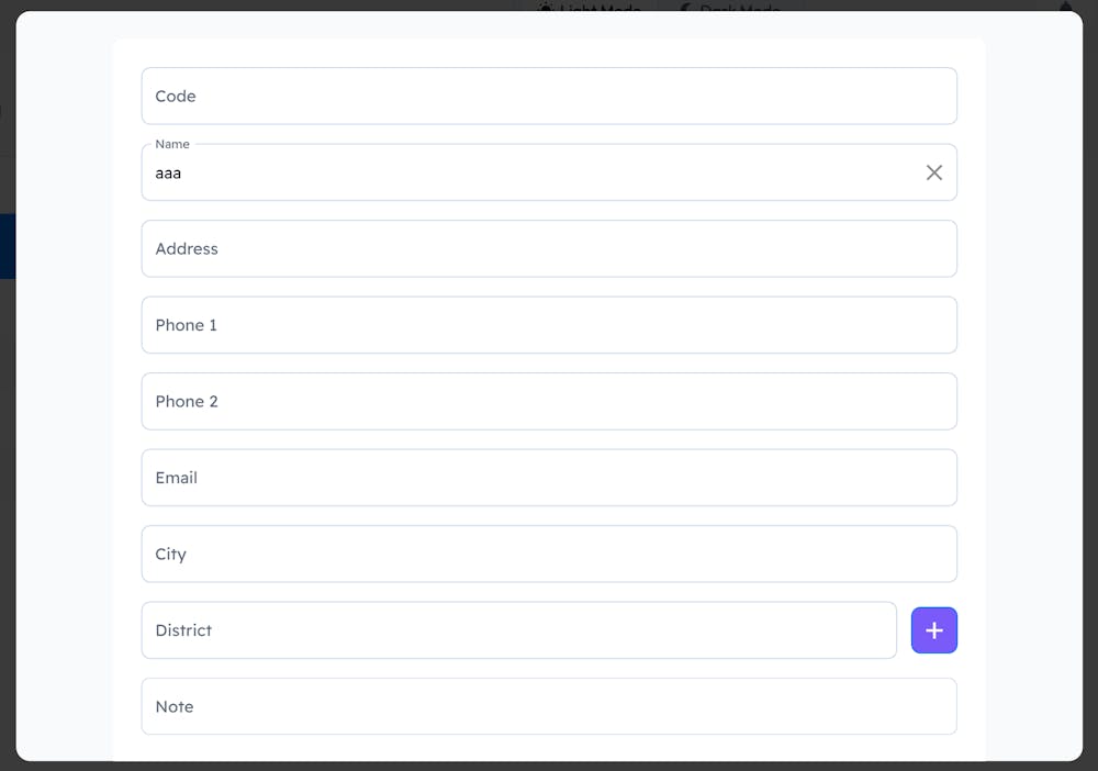 How to pass a value from dialog component to its parent page?