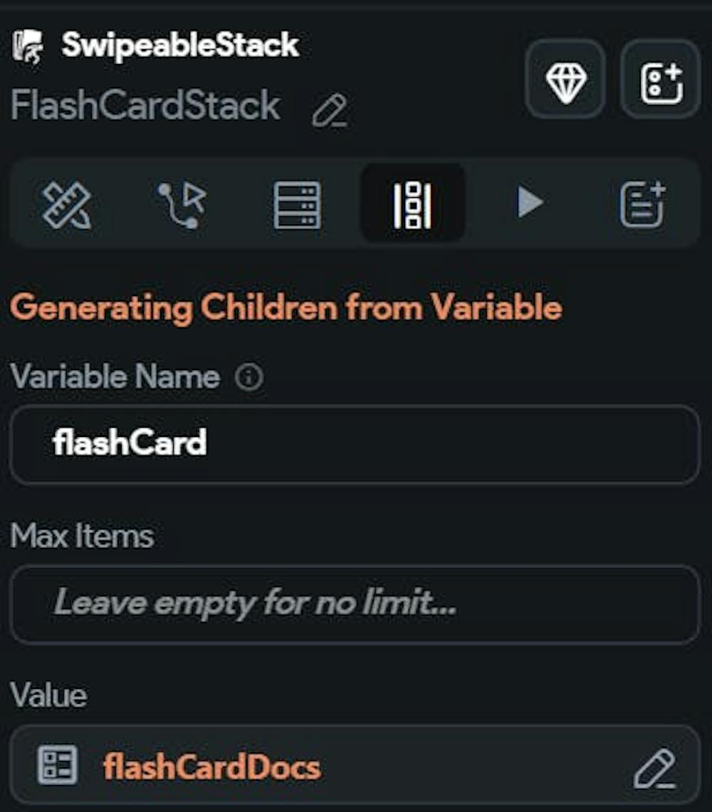 Issue when dynamically generating flippable cards