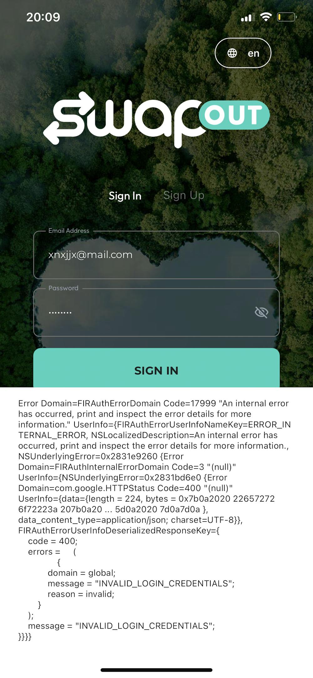 Ios Auth Issue
