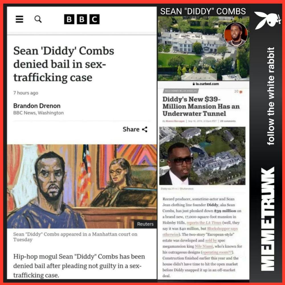 SEAN "DIDDY" COMBS DENIED BAIL.