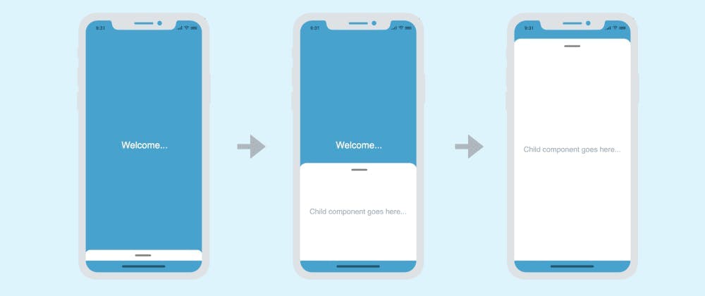 How do you make a Swipe Up Menu