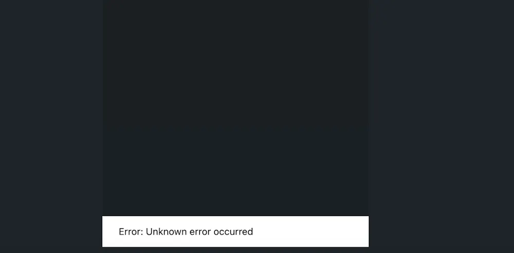 Stripe Payment: Unknown Error Occured