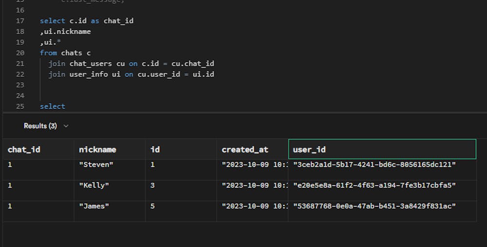 Supabase 'array_agg' function wrong order