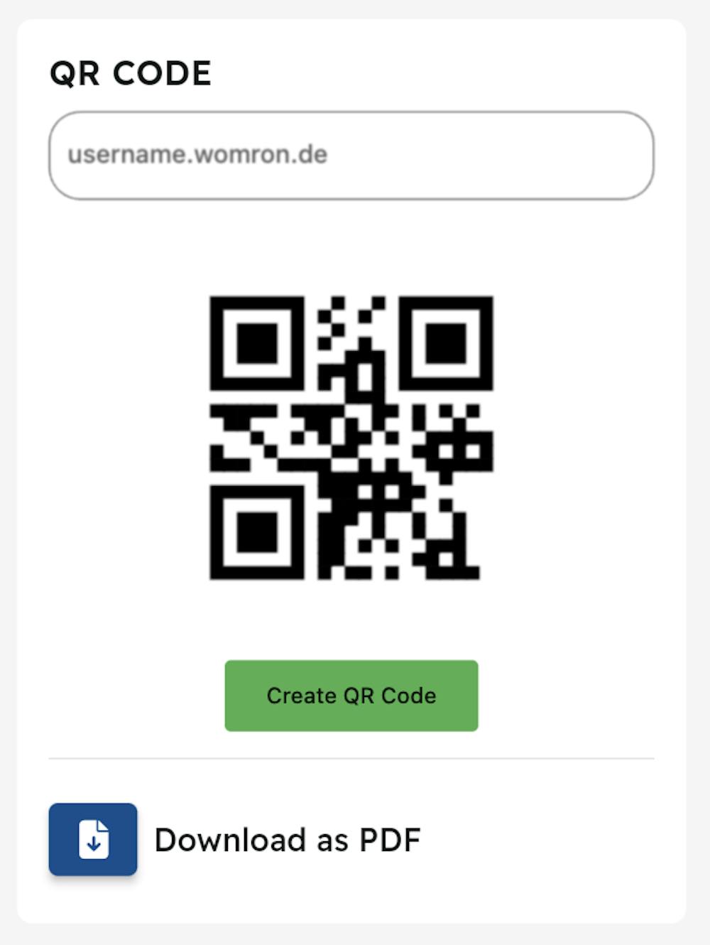QR CODE Generator Modification