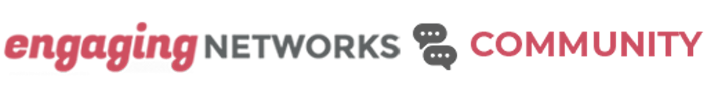 Log in - Engaging Networks Community