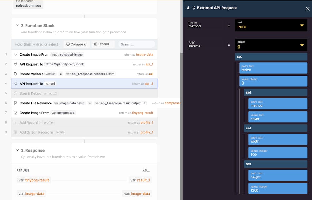 Image Compression and Resize with TinyPNG