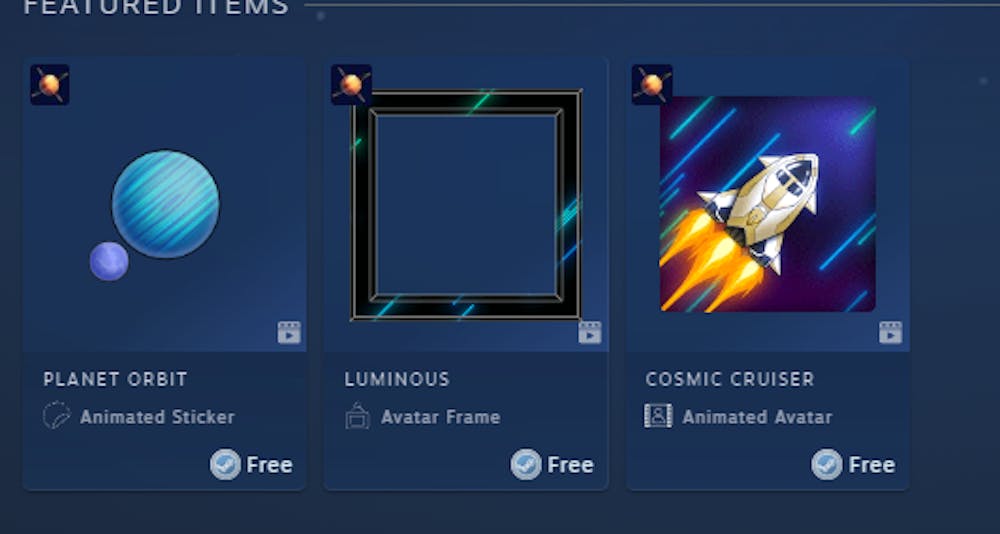 [Steam] Space Exploration Fest Free Sticker, Frame and Avatar
