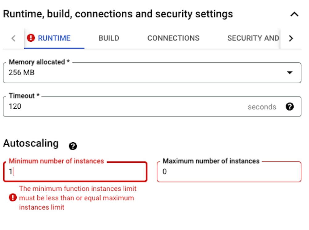 Deploy Private APIs being charged for idle time.