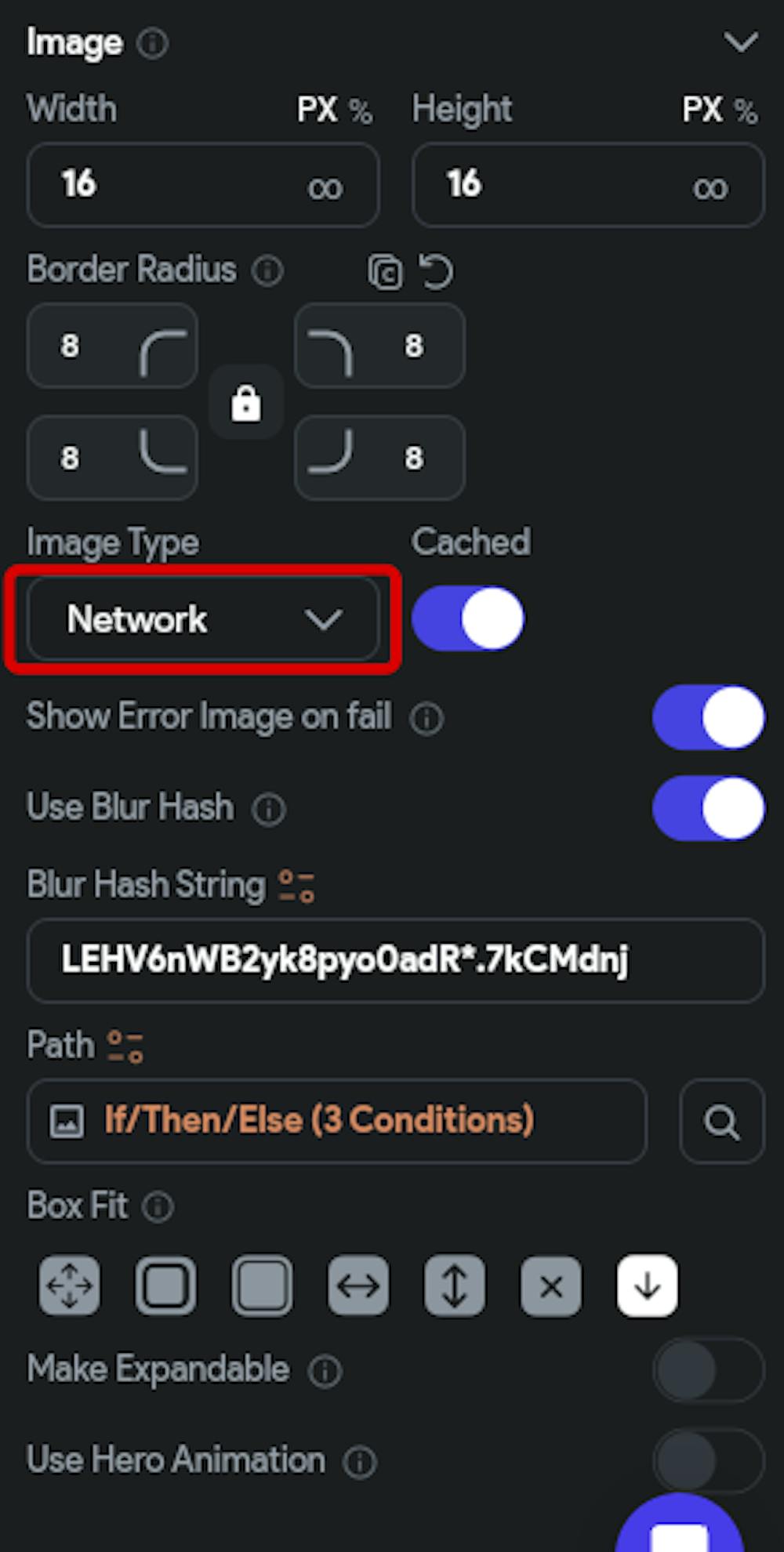 How to show an image (svg) conditionally?
