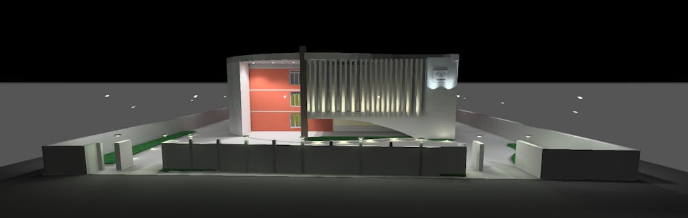 Laboratory Admin Block Design