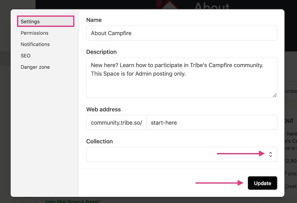 How to create, edit, hide, and delete Collections