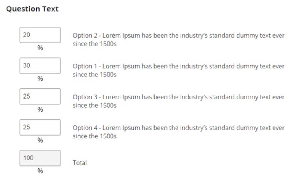 Constant Sum Scale - Showing Percentage Symbol to the numeric input box
