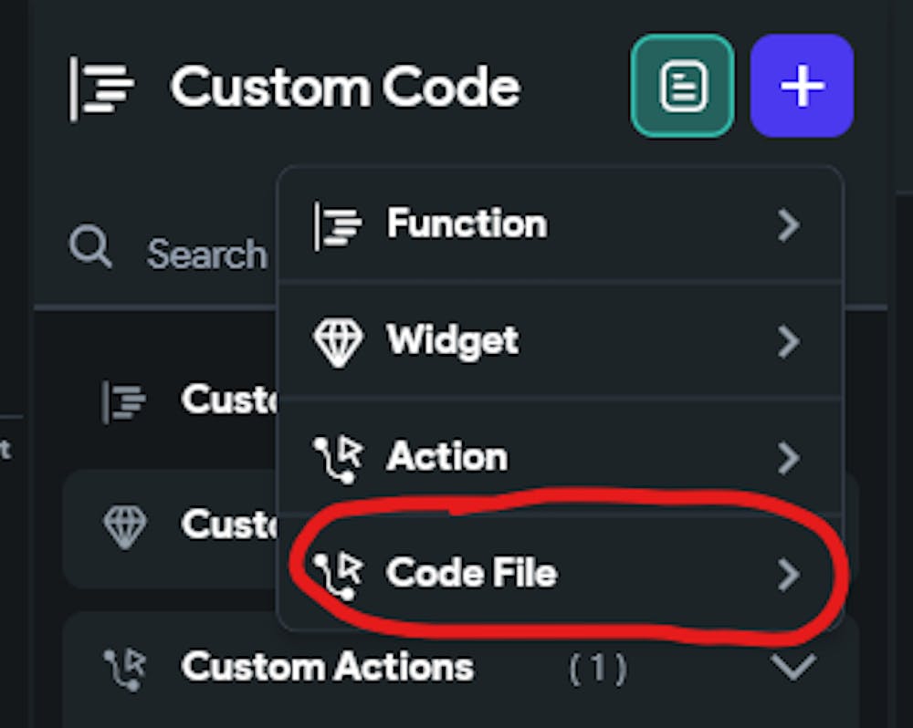 Issue with new Custom Code File feature?