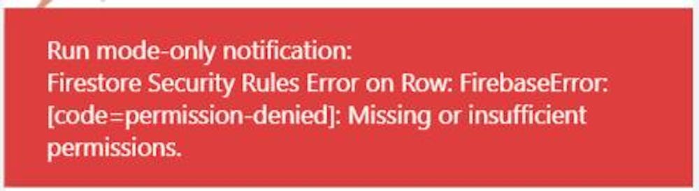 How do you properly set up Firestore Rules for Users to display ...