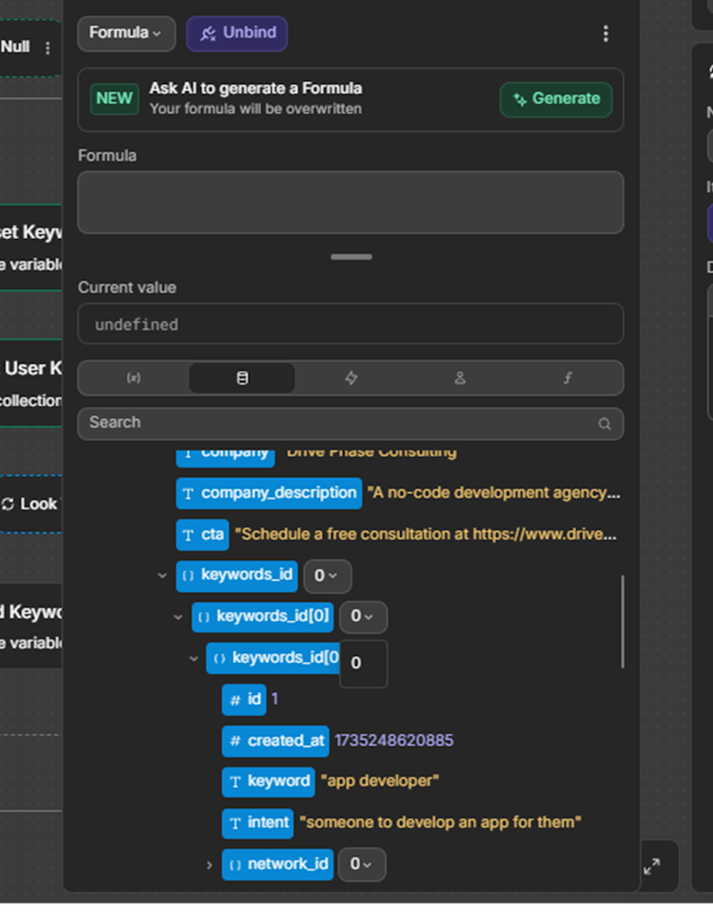 Addon JSON Formatting Issue