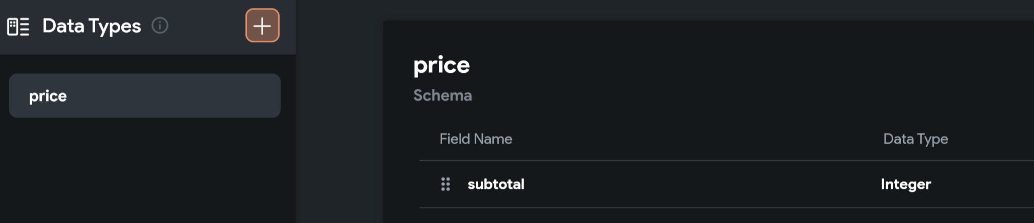 Retrieving data type in collection