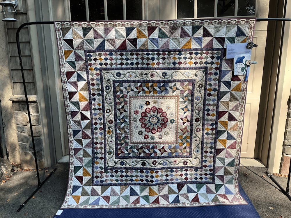 "I built 8 quilt racks for my wife’s quilt guild s...