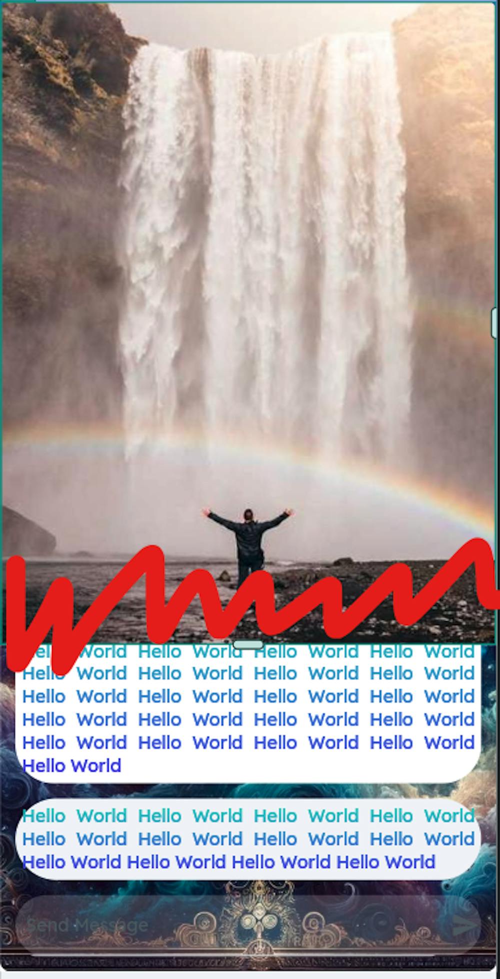 How can I create an opacity mask effect to an image?