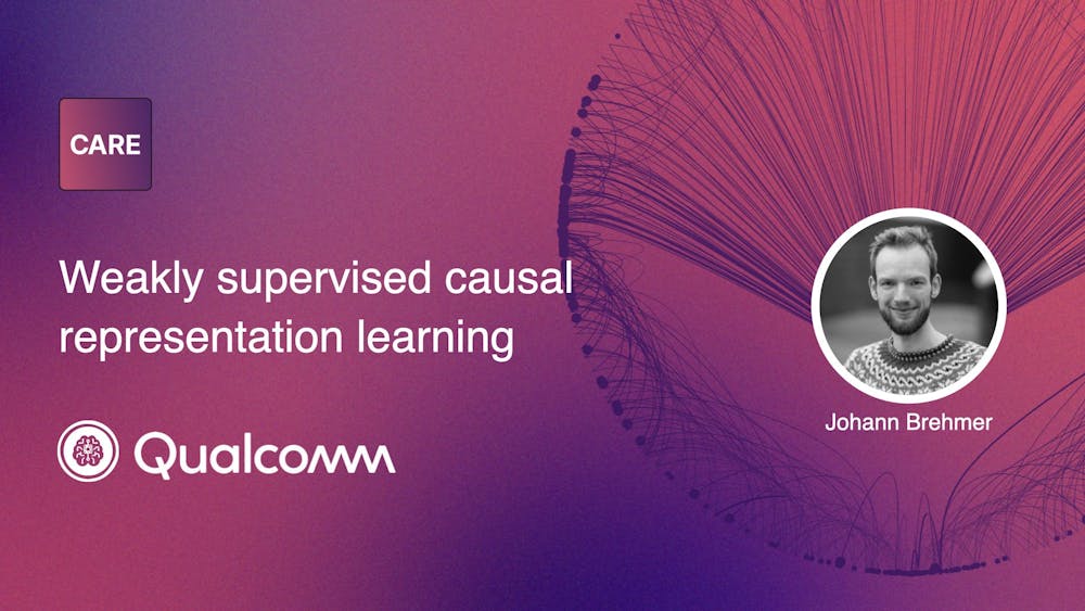 Weakly supervised causal representation learning