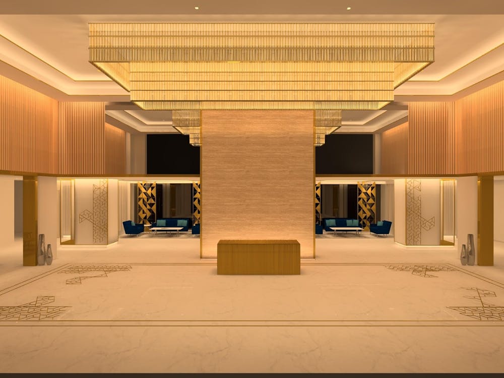 My First Hospitality Project Designed with Dialux