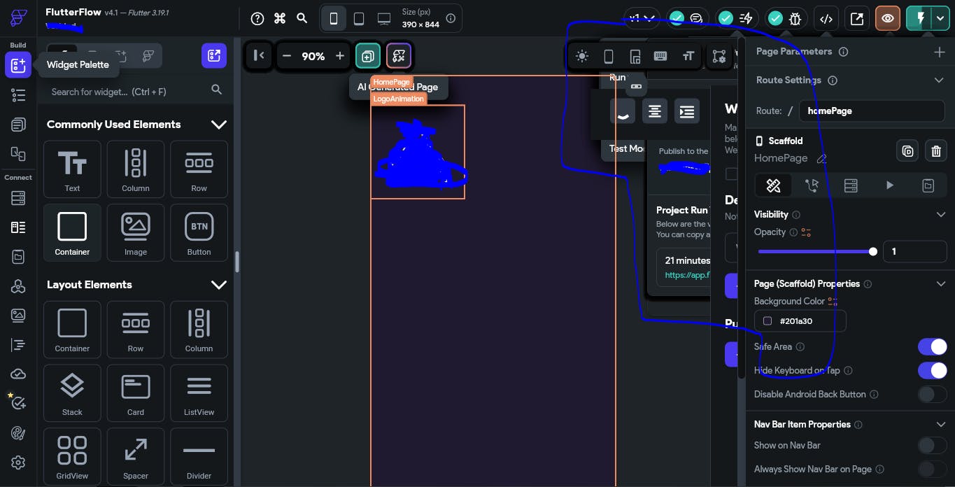 Flutterflow Is Giving Ui Errors