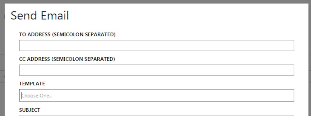 Send Email Templates
