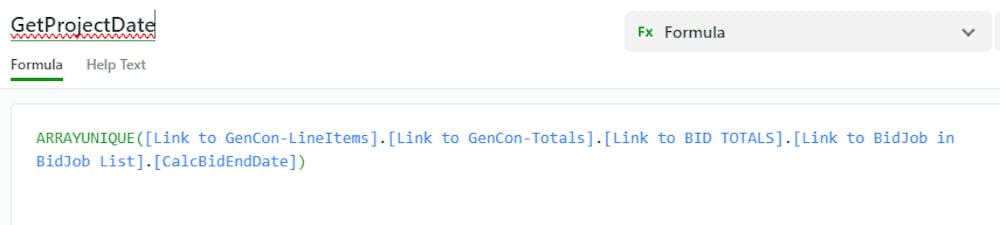 Dot notation in formulas