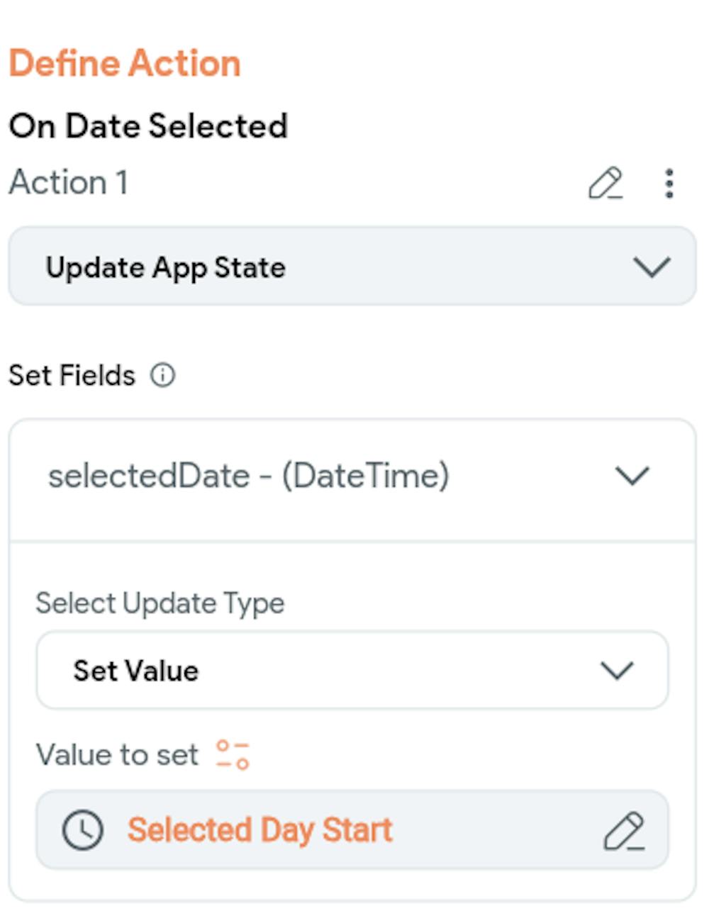 Filter calendar events