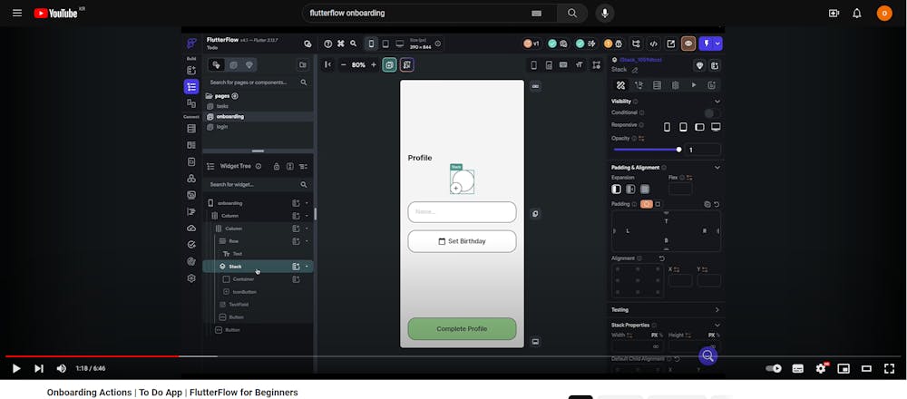 When giving the parent of a button an 'on tap' action,