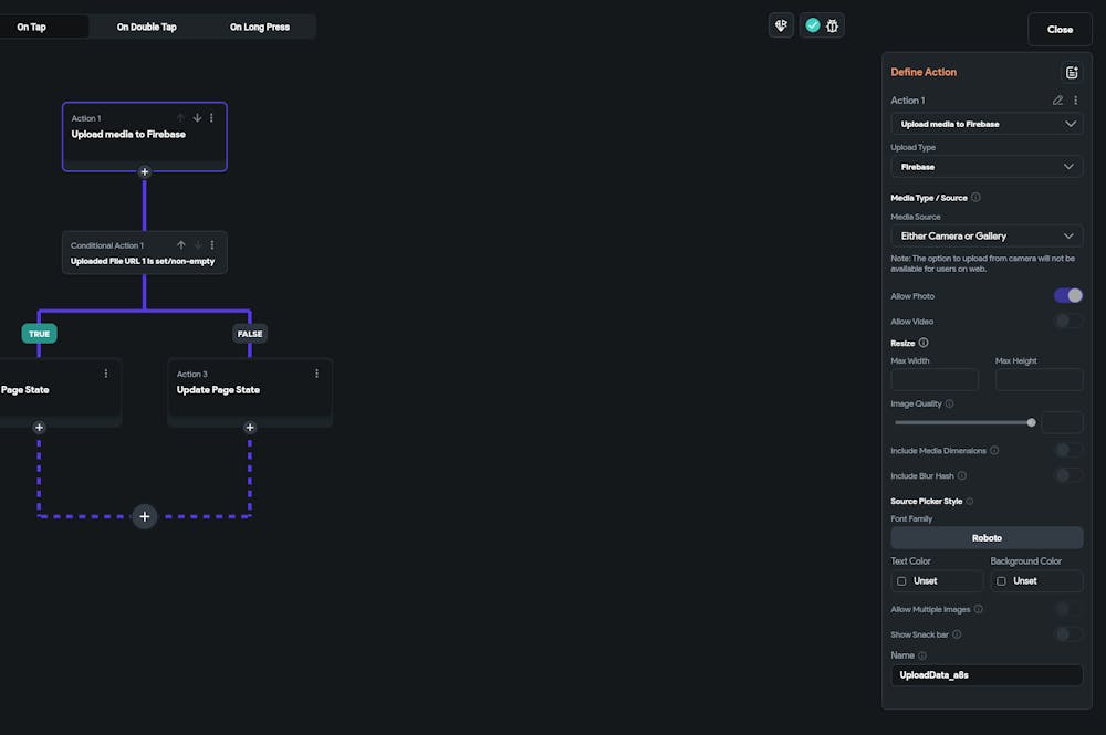 Store image on firebase - blocked by CORS policy error